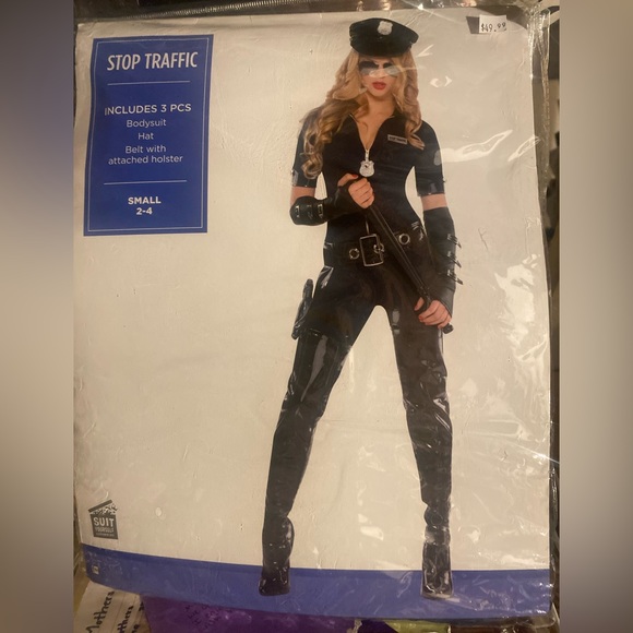 Other | Stop Traffic Costume Womens Small 24 Premium All Black | Poshmark